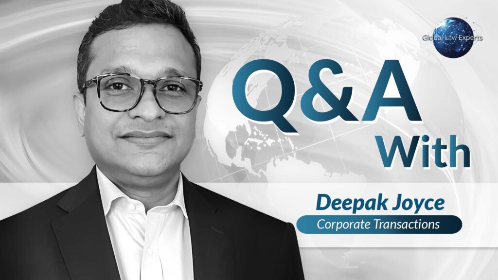 Deepak Joyce - Global Law Experts